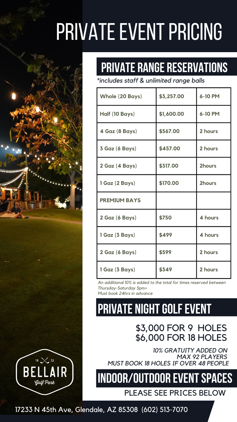 Private Events